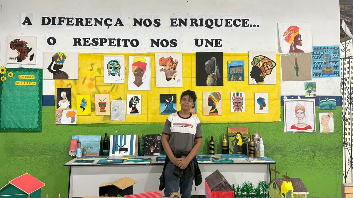 Consciência Negra: estudantes da Escola Horácio de Matos confeccionam ...